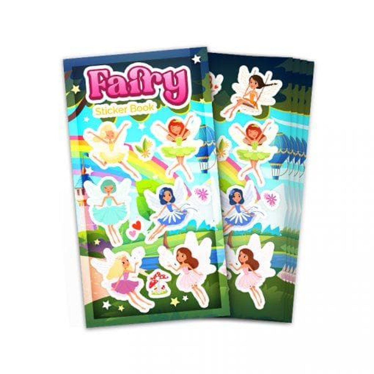 Fairy Mini Sticker Book (12 Sheets) - Kids Party Craft – KPC