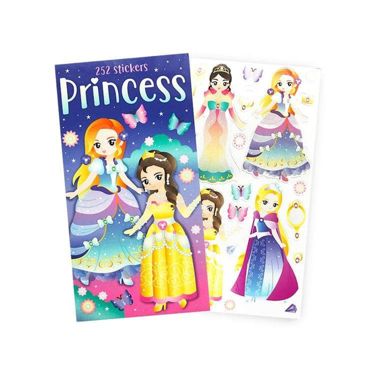 Princess Mini Sticker Book (12 sheets) - Kids Party Craft – KPC