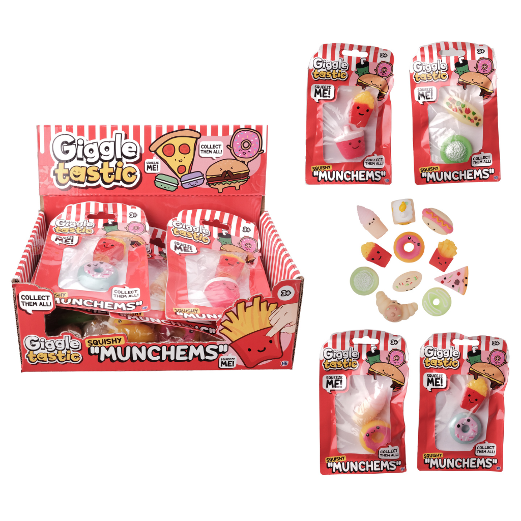 Squishy Munchems Fast Food Squishy Toy - Sensory & Fidget Toys - Kids ...