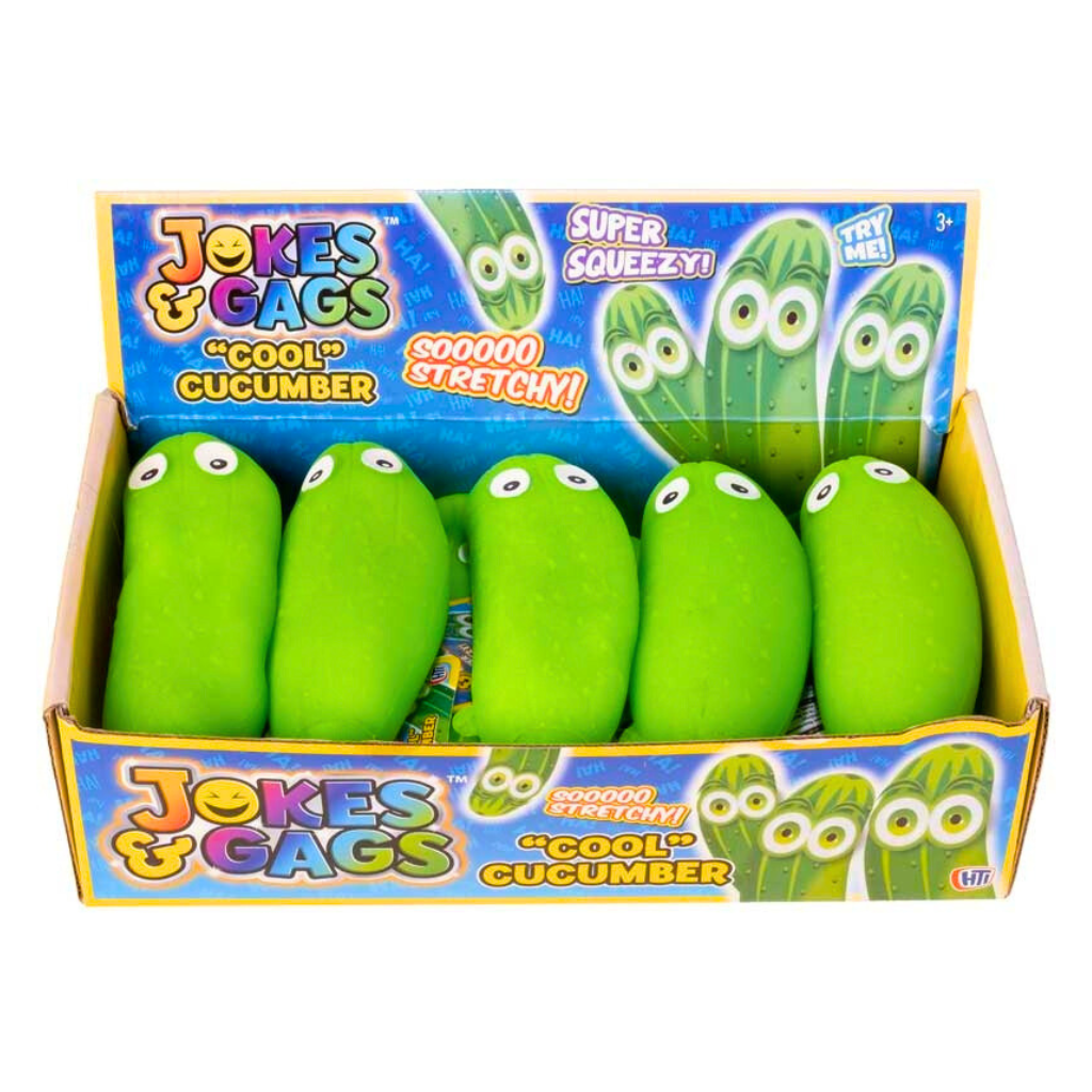 Cool Cucumber Squishy Fidget Toy | Kids Party Craft – KPC