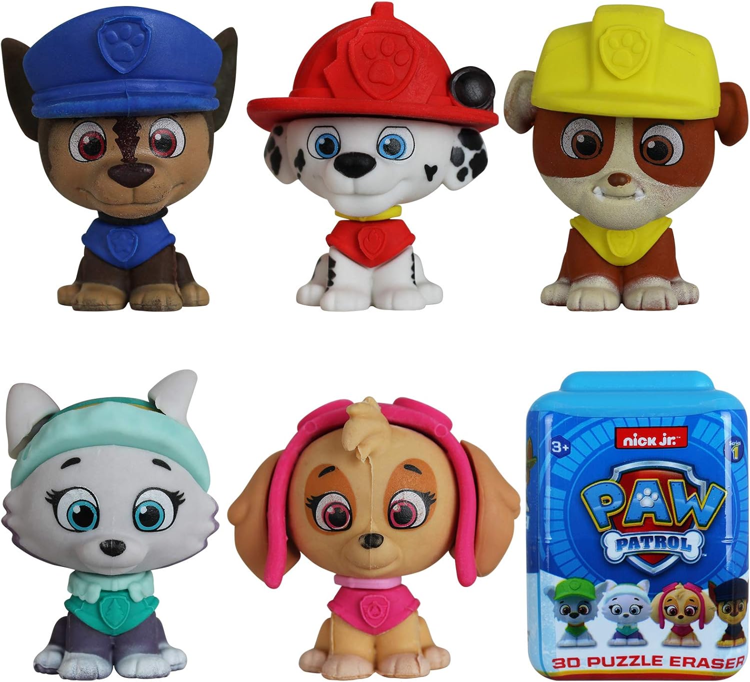PAW Patrol 3D Eraser Figure to Assemble | Kids Party Craft | Kids Party ...
