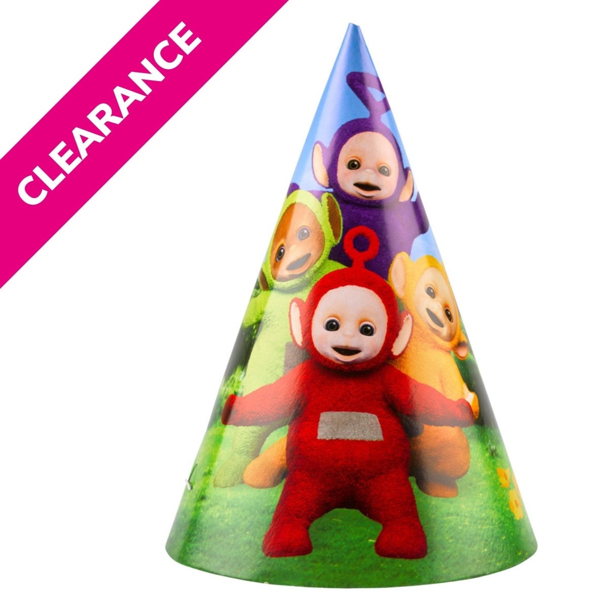 8 Pack Teletubbies Fun party hats - Kids Party Craft – KPC
