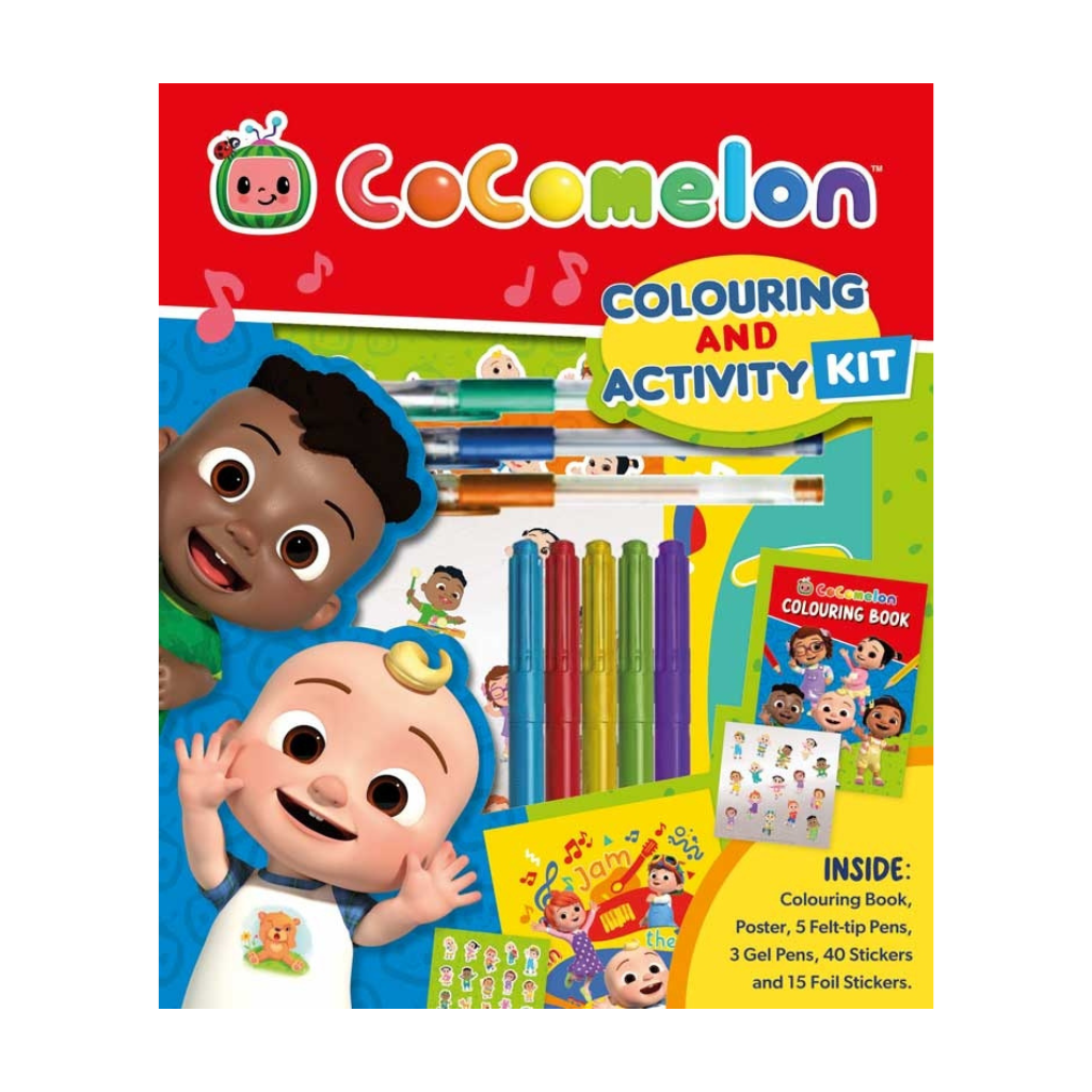 Cocomelon Colouring & Activity Kit | Kids Party Craft – KPC