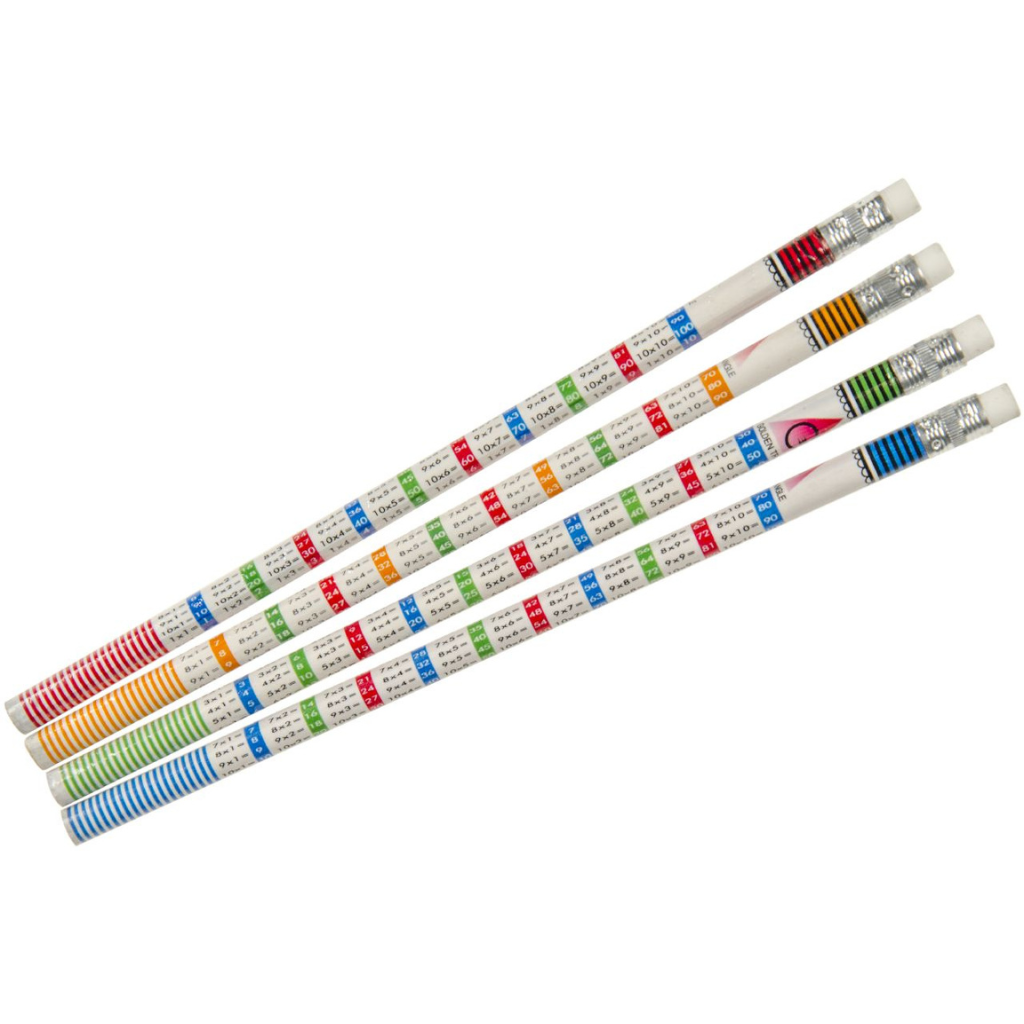 Multiplication Pencil - Stationery - Kids Party Craft | Kids Party Craft
