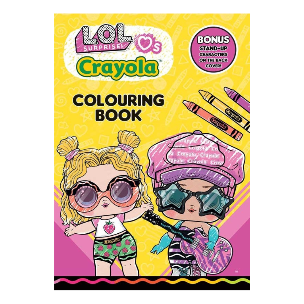 LOL Surprise Crayola Colouring Book | Kids Party Craft | Kids Party Craft