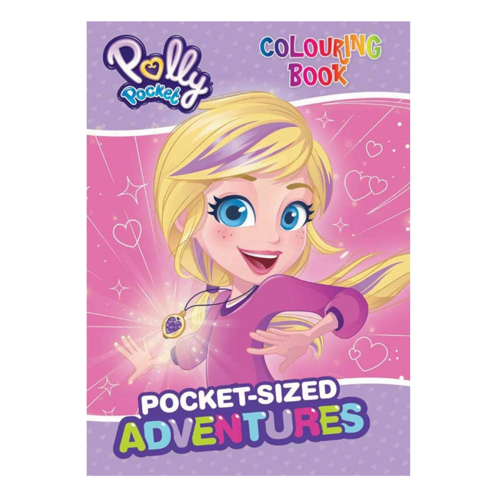 Polly Pocket Colouring Book | Kids Party Craft | Kids Party Craft