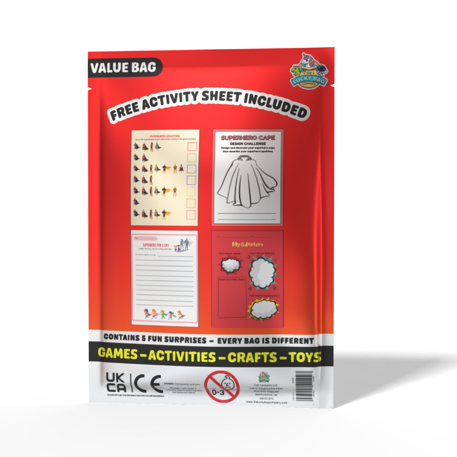 Lucky Bags | Themed Surprise Bags | Kids Party Craft | Kids Party Craft