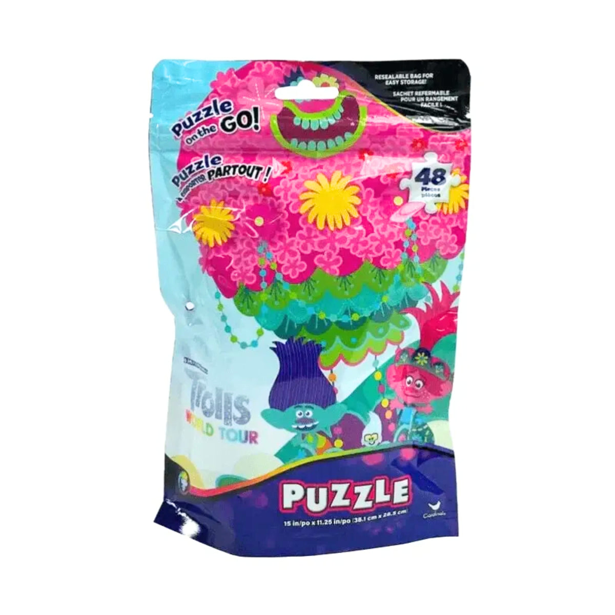 Trolls World Tour Puzzle (48 pieces) | Puzzles | Kids Party Craft
