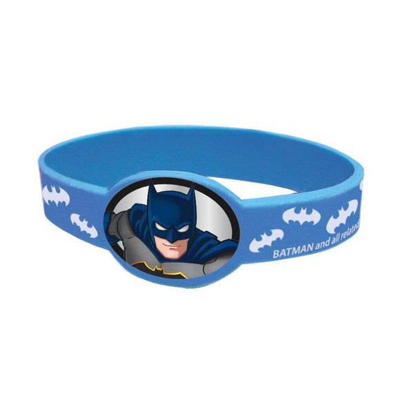 Batman Stretch Bracelets 4pk - Kids Party Craft | Kids Party Craft