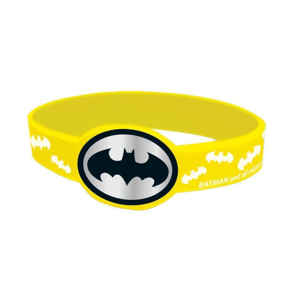 Batman Stretch Bracelets 4pk - Kids Party Craft | Kids Party Craft