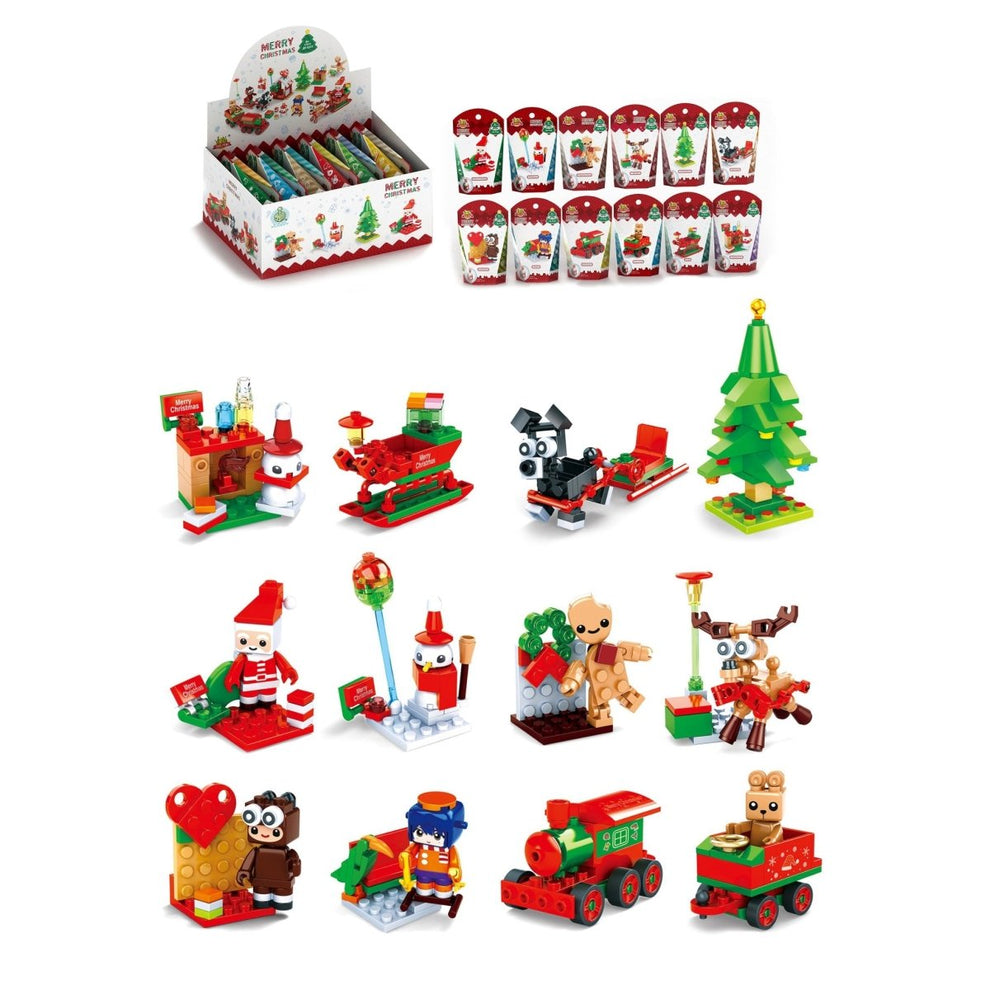 Christmas Block Kits - Kids Party Craft | Kids Party Craft