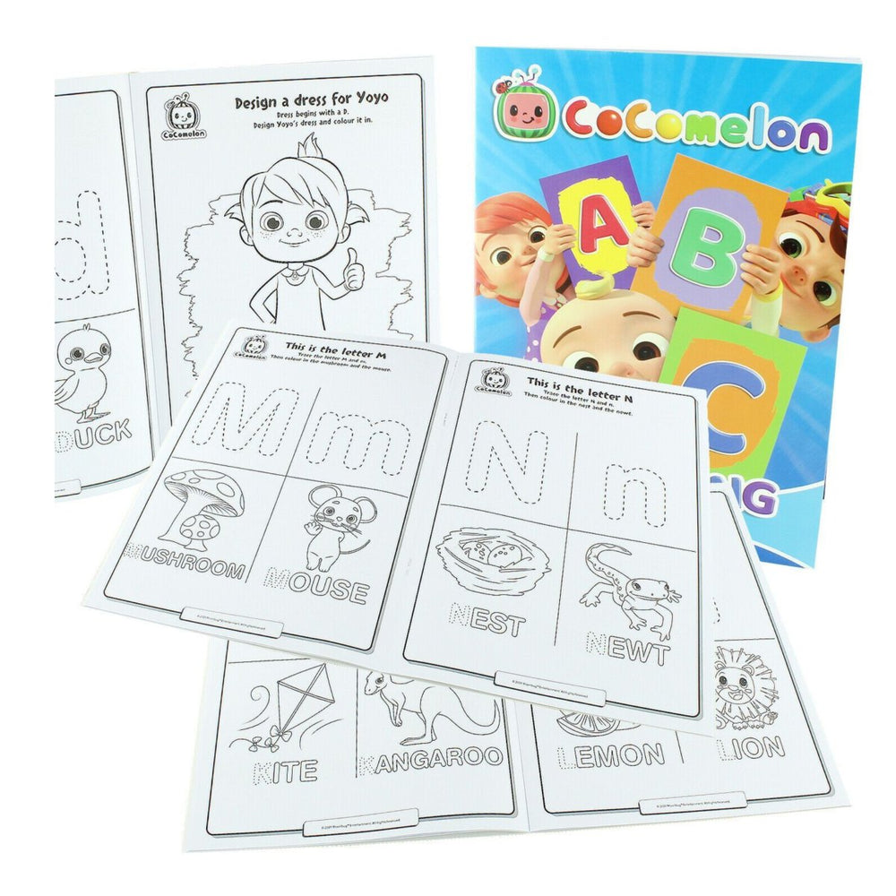 Cocomelon Colouring Book ABC - Kids Party Craft – KPC