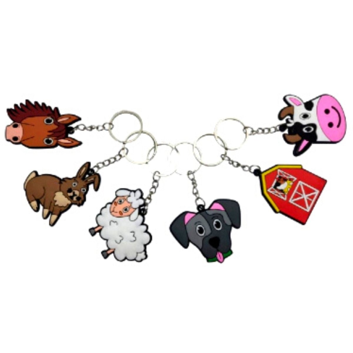 Farm Novelty Keychain - Kids Party Craft – KPC