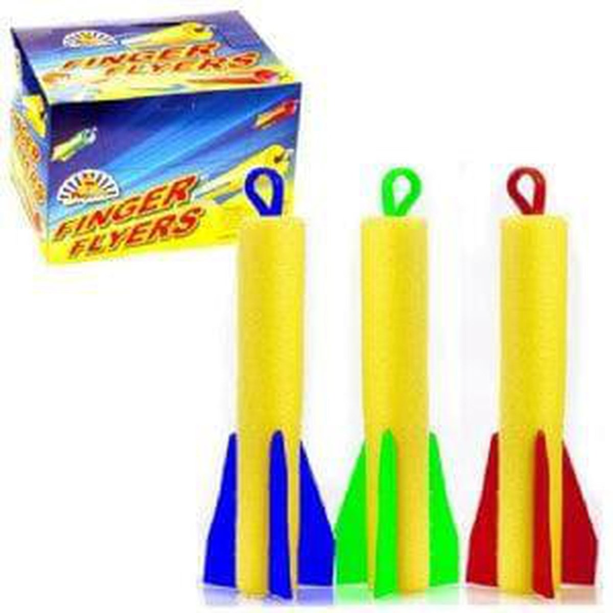 Finger Flyer Soft Foam Rocket 19cm - Kids Party Craft – KPC