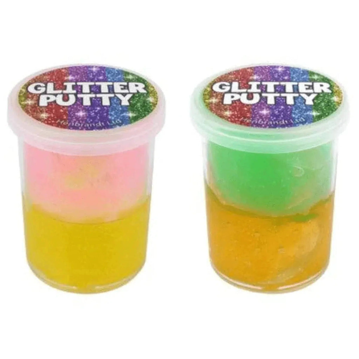 Glitter Crystal Putty Tubs 2 Layer - Kids Party Craft – KPC