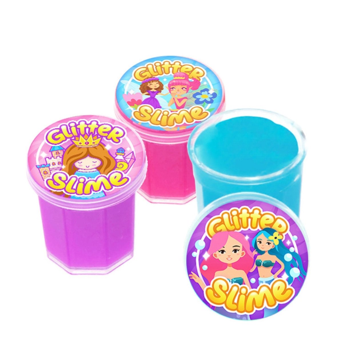 Glitter Slime Pots Mermaid/Princess/Fairy - Kids Party Craft – KPC