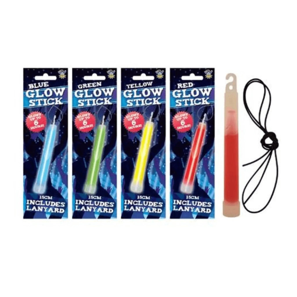 Glow Sticks 15cm with Lanyards Kids Party Craft KPC