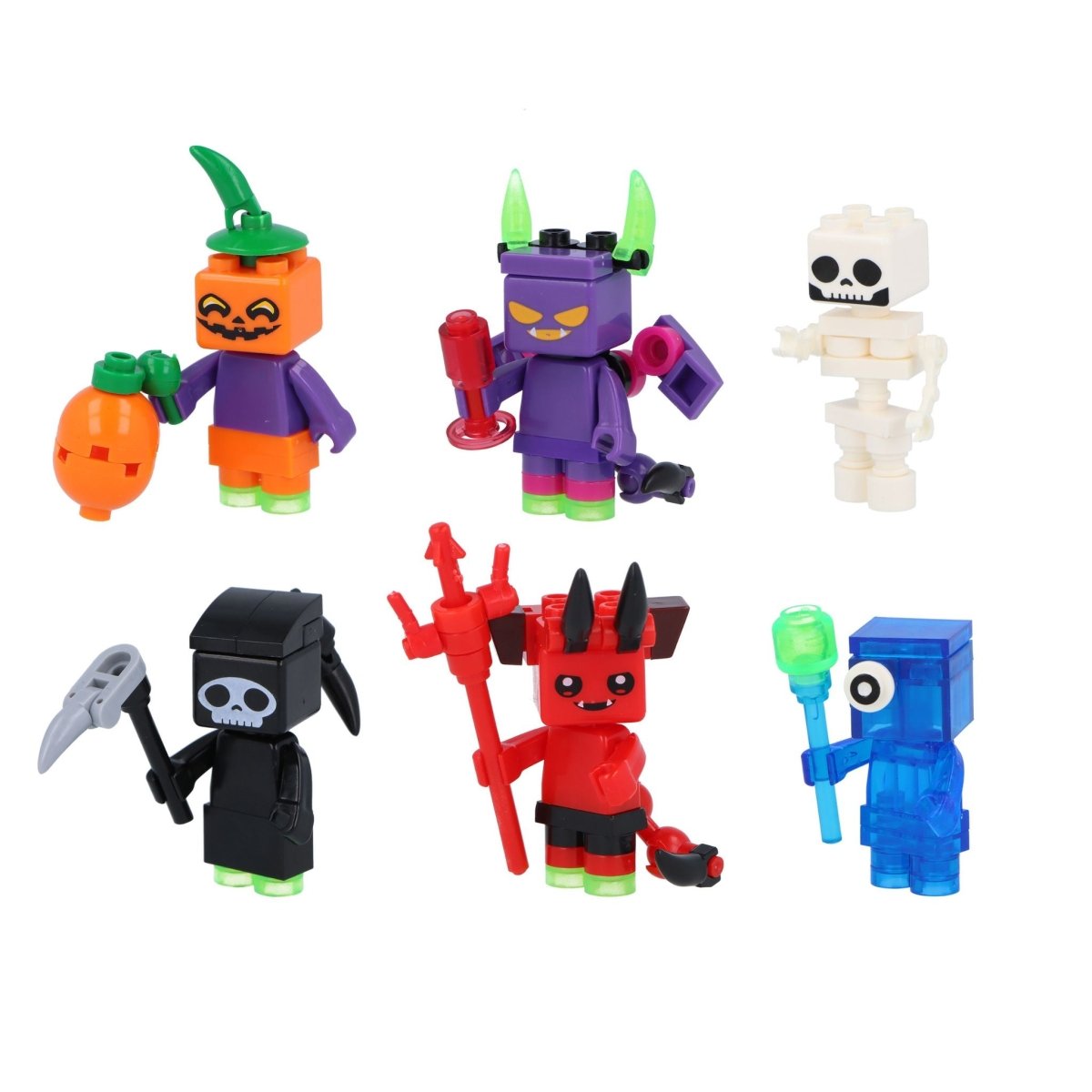 Halloween Brick Figure Kits - Kids Party Craft – KPC