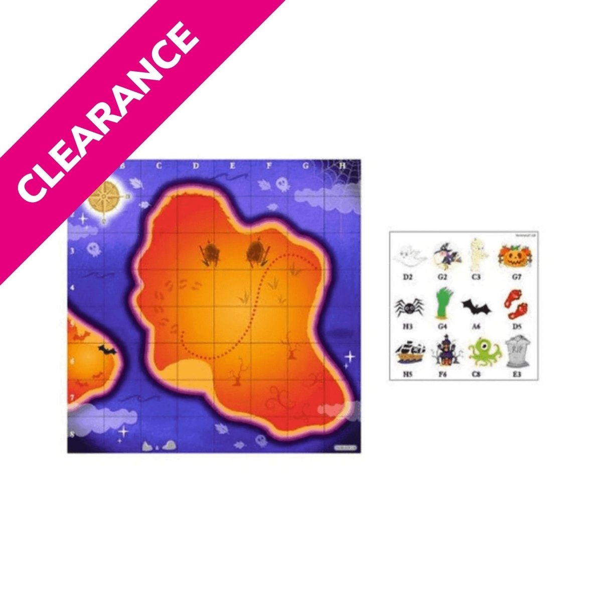 Halloween Treasure Map Game - Kids Party Craft – KPC