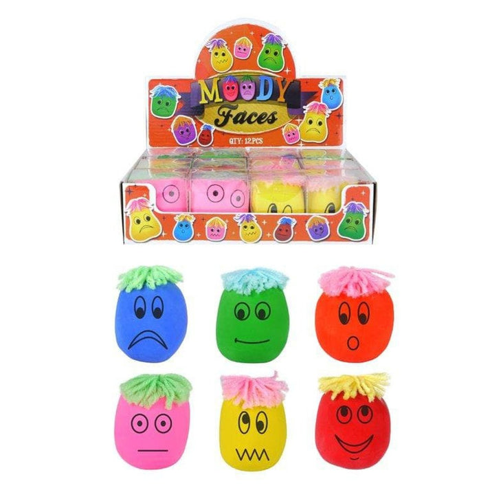 Moody Squeeze Face - Kids Party Craft | Kids Party Craft