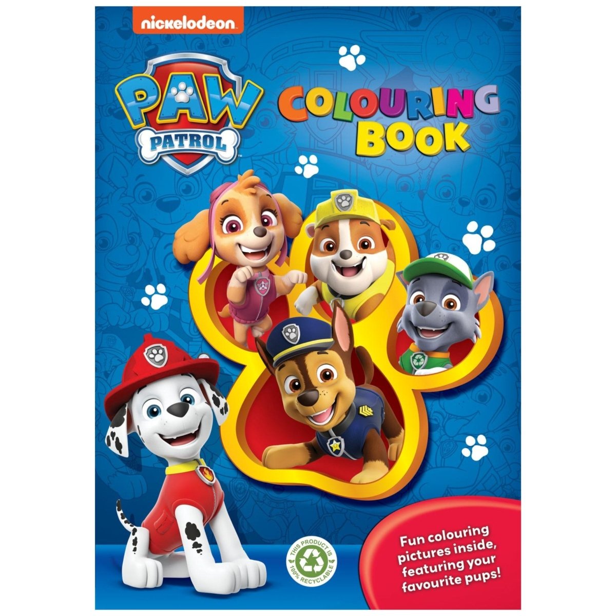 Paw Patrol Colouring Book - Kids Party Craft | Kids Party Craft