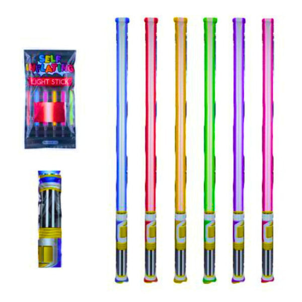 Self Inflating Light Sticks 70.4 x 3cm - Kids Party Craft | Default ...