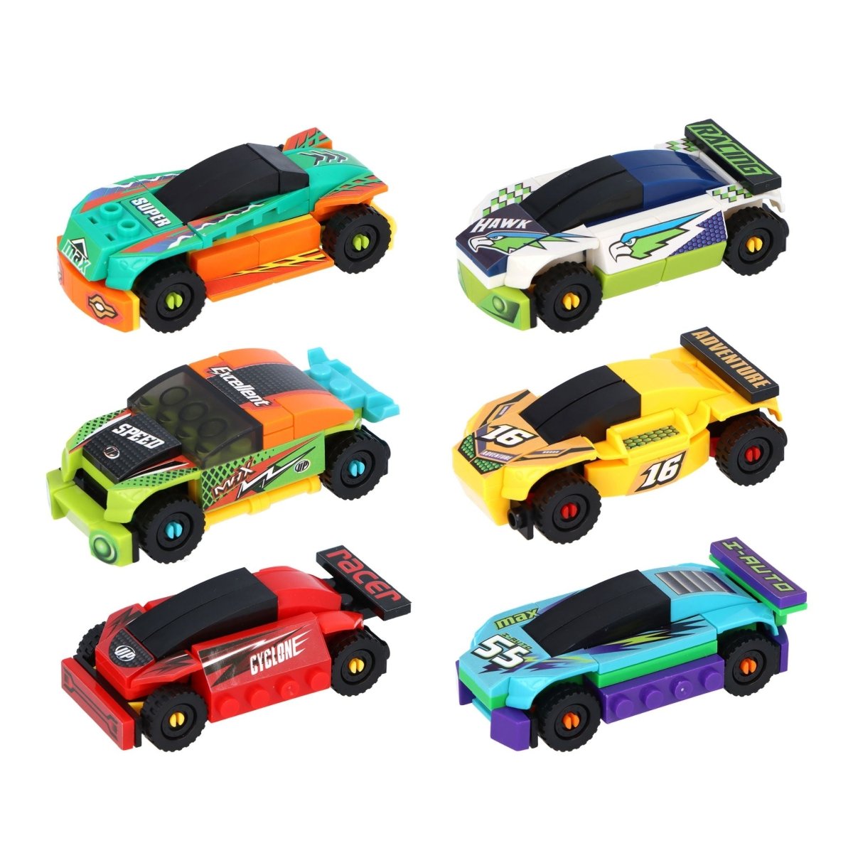 Sports Car Block Kit - Kids Party Craft – KPC