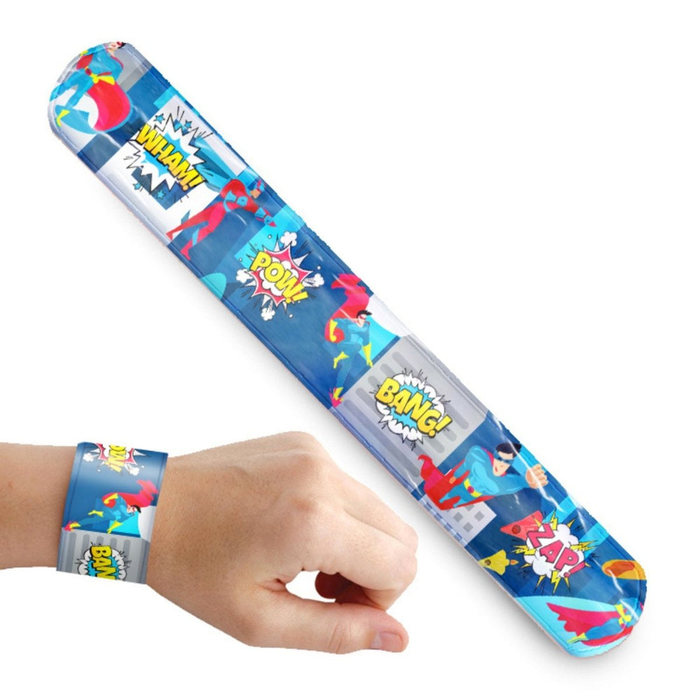 Superhero Slap Bracelet - Kids Party Craft – KPC