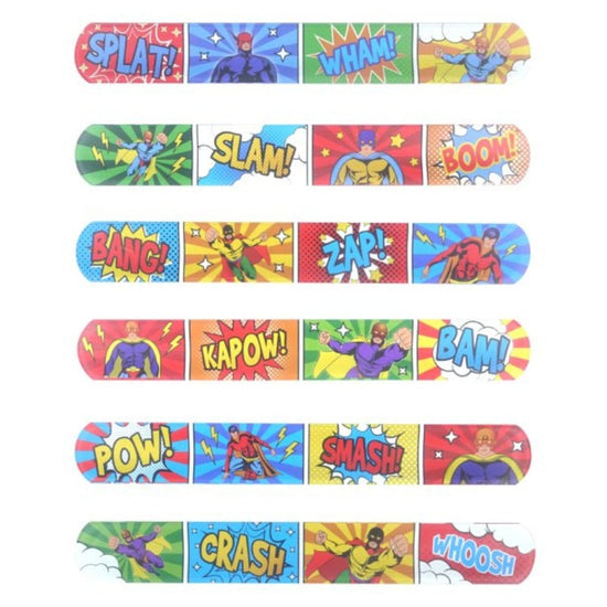 Superhero Snap Bracelets - Kids Party Craft | Kids Party Craft