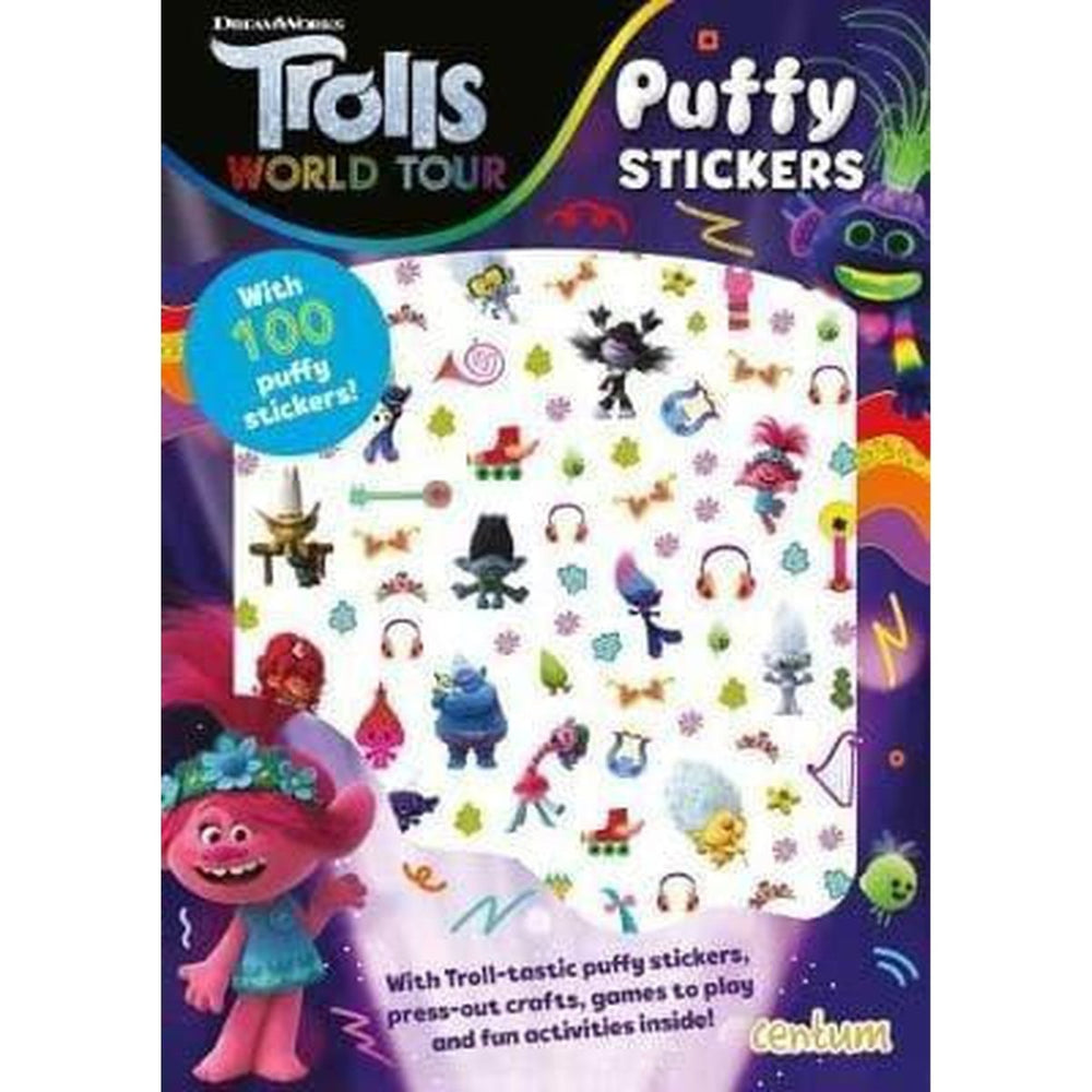 Trolls World Tour Puffy Sticker Book - Kids Party Craft – KPC